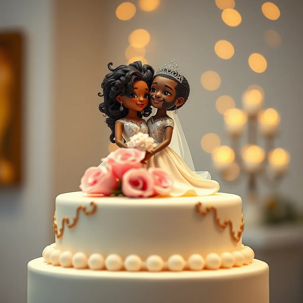 The Rise of Interracial Wedding Cake Toppers