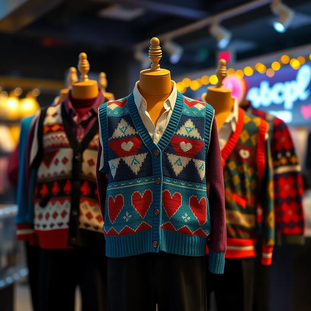 The Allure of the Funny Sweater Vest in Fashion