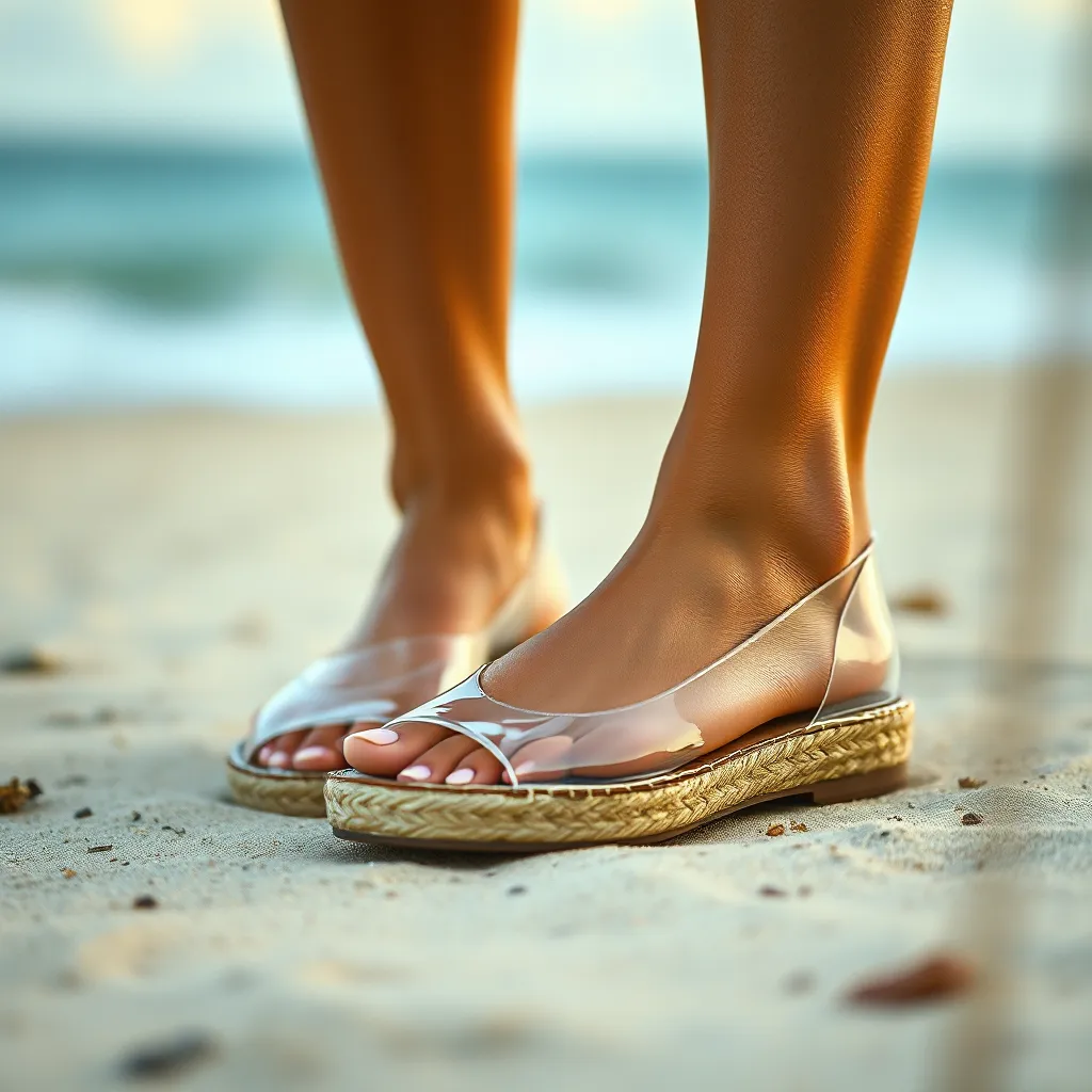 The Allure of Clear Espadrille Sandals Explained