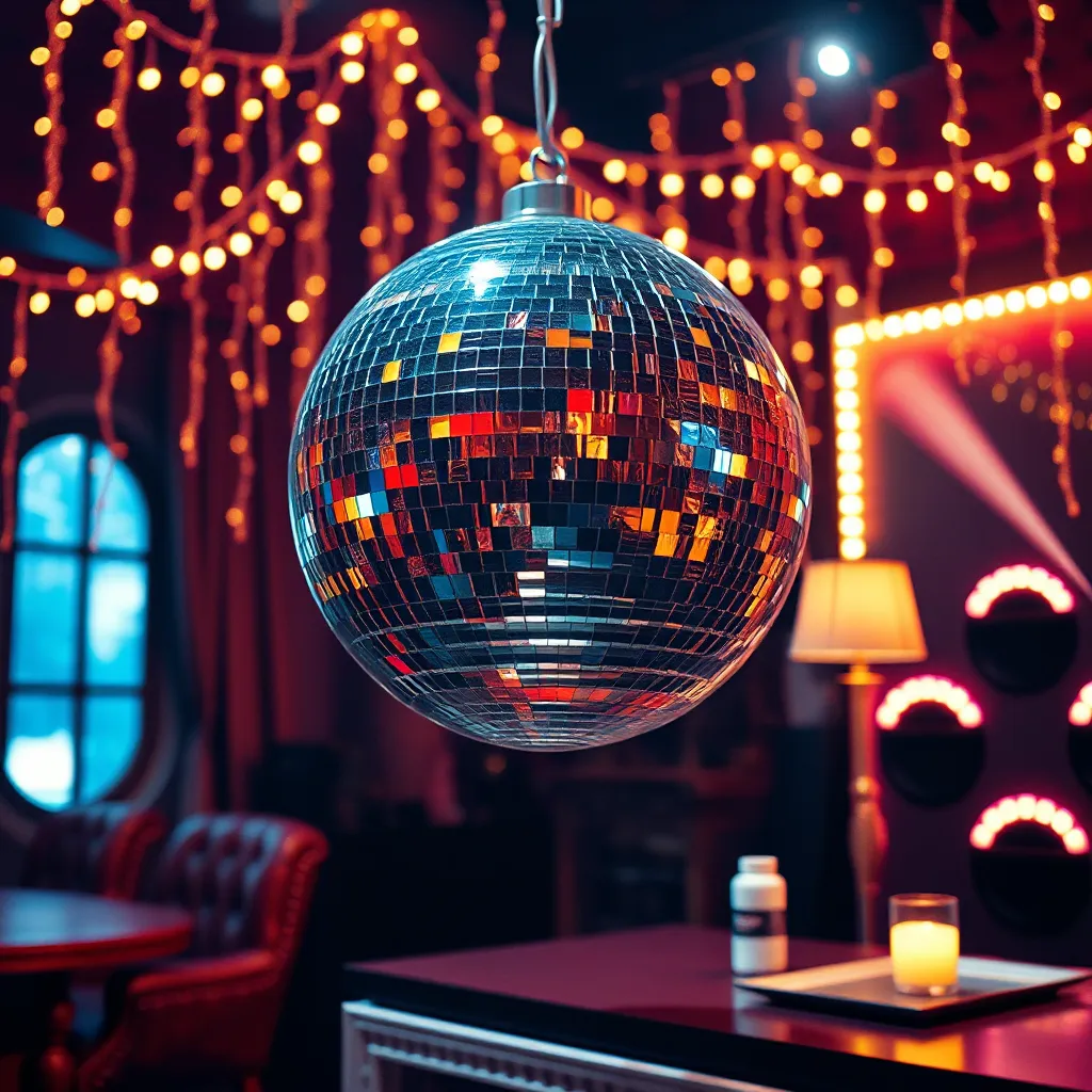 The Home Disco Ball: Transforming Spaces with Light and Style