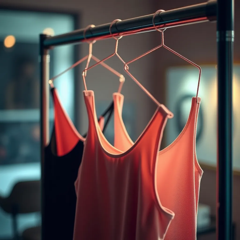 Maximize Wardrobe Space with Tank Top Organizer Hangers