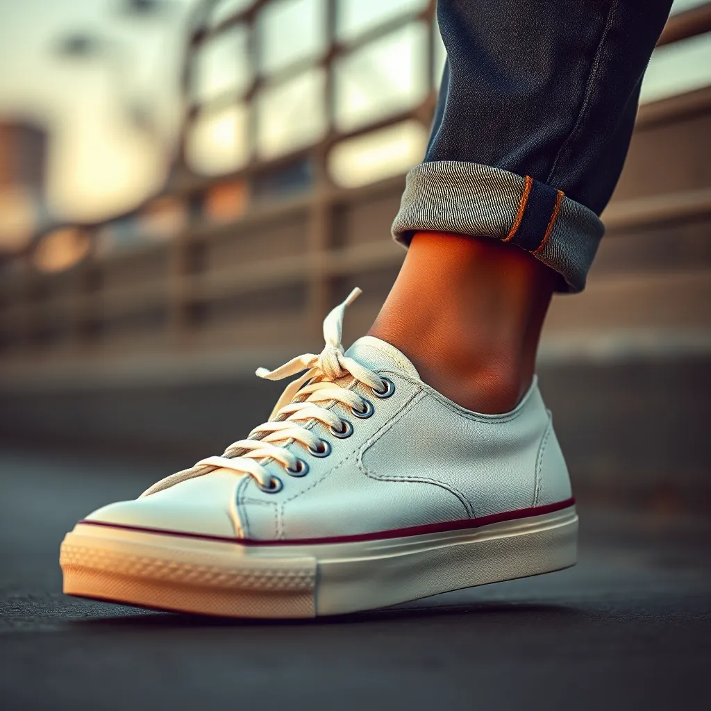 Styling Slip-On Round Toe Flat Canvas Sneakers